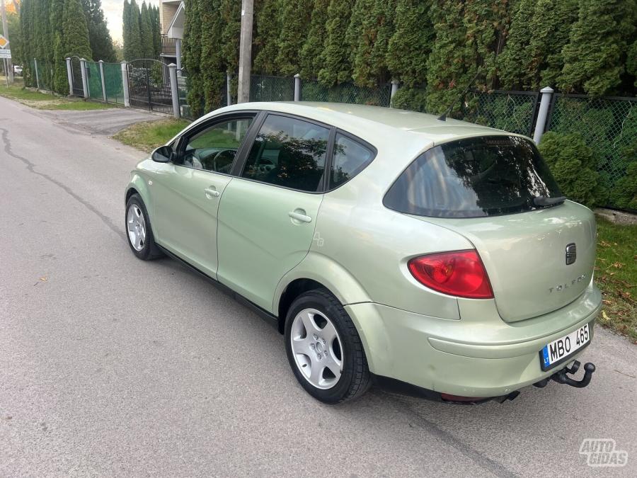 Zaļš SEAT Toledo 2006 Šauļi, ar dzinēja tilpumu 1.90 L un nobraukumu 260 tūkst. km par 1250 €, foto 7 vietnē AUTOMOTO.COM.LV