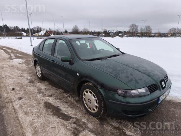 Zaļš SEAT Toledo 2002 Ogre, ar dzinēja tilpumu 1.90 L un nobraukumu 393 tūkst. km par 600 €, foto 1 vietnē AUTOMOTO.COM.LV