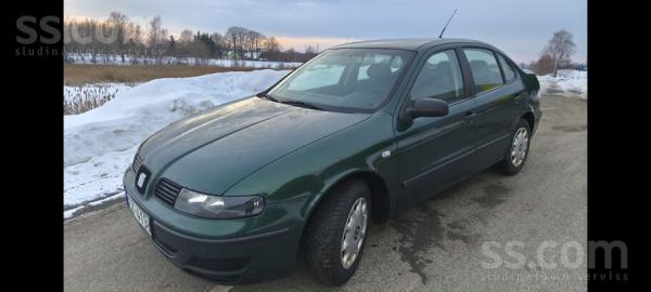 Green SEAT Toledo 2002 in Daugavpils, with an engine capacity of 1.90 L and mileage of 395 thousand km for 1100 €, photo 2 on AUTOMOTO.COM.LV