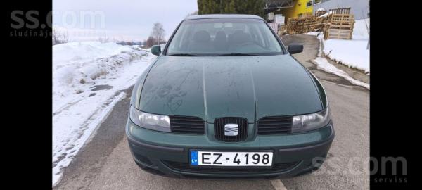 Green SEAT Toledo 2002 in Daugavpils, with an engine capacity of 1.90 L and mileage of 395 thousand km for 1100 €, photo 3 on AUTOMOTO.COM.LV