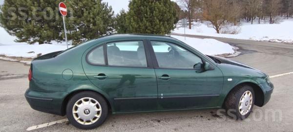 Green SEAT Toledo 2002 in Daugavpils, with an engine capacity of 1.90 L and mileage of 395 thousand km for 1100 €, photo 7 on AUTOMOTO.COM.LV