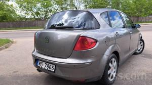 Grey SEAT Toledo 2005 in Jekabpils, with an engine capacity of 2.00 L and mileage of 255 thousand km for 1500 €, photo 5 on AUTOMOTO.COM.LV