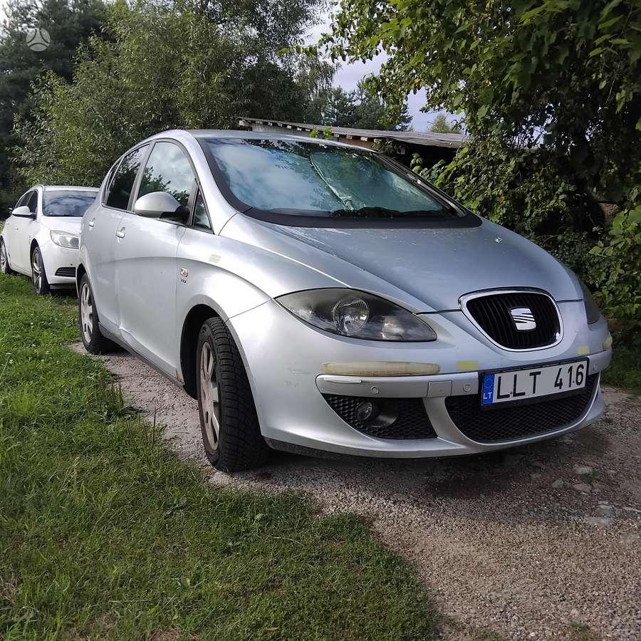 Grey SEAT Toledo 2005 in Vilnius, with an engine capacity of 1.97 L and mileage of 268 thousand km for 1800 €, photo 3 on AUTOMOTO.COM.LV