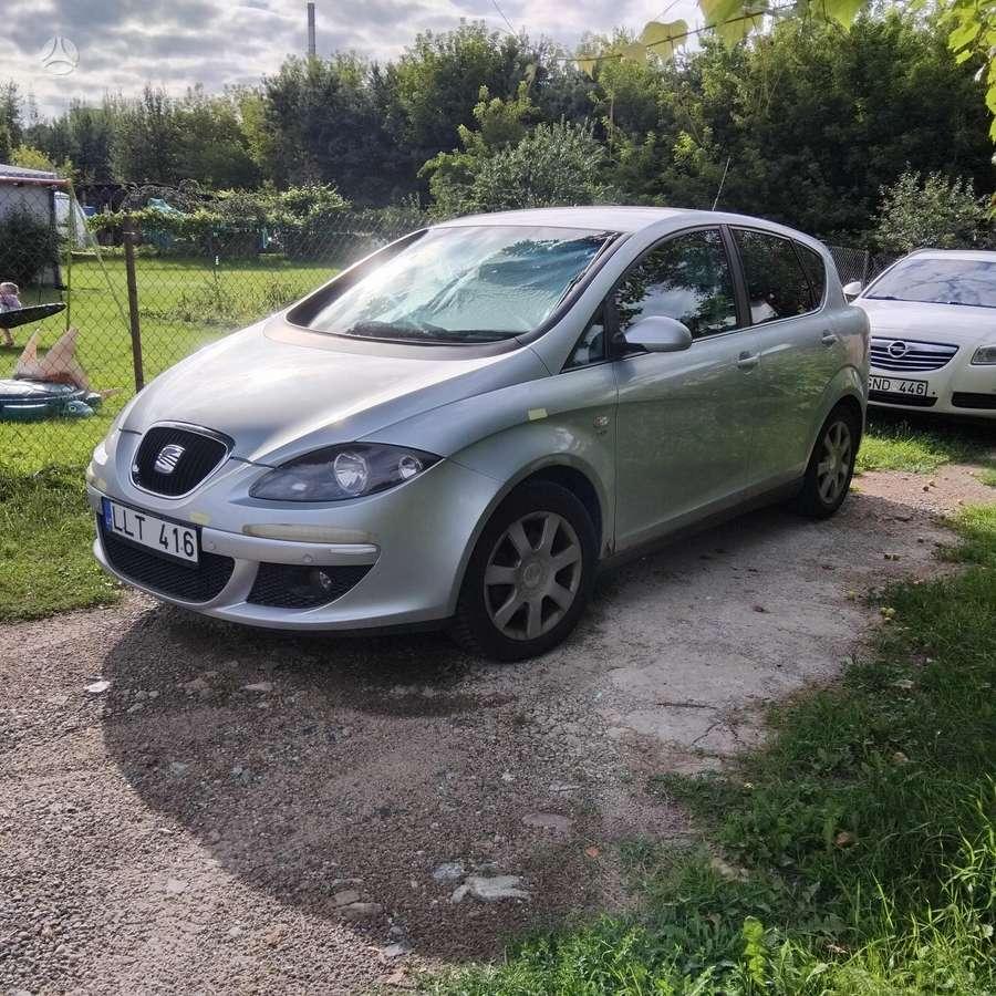 Grey SEAT Toledo 2005 in Vilnius, with an engine capacity of 1.97 L and mileage of 268 thousand km for 1800 €, photo 4 on AUTOMOTO.COM.LV