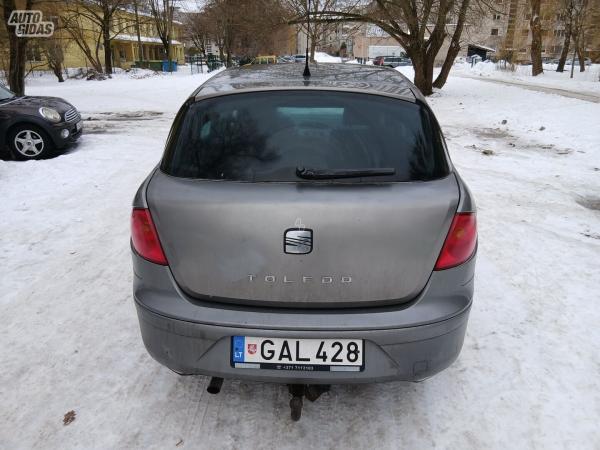 Pelēks SEAT Toledo 2008 Kauņa, ar dzinēja tilpumu 1.90 L un nobraukumu 220 tūkst. km par 850 €, foto 4 vietnē AUTOMOTO.COM.LV