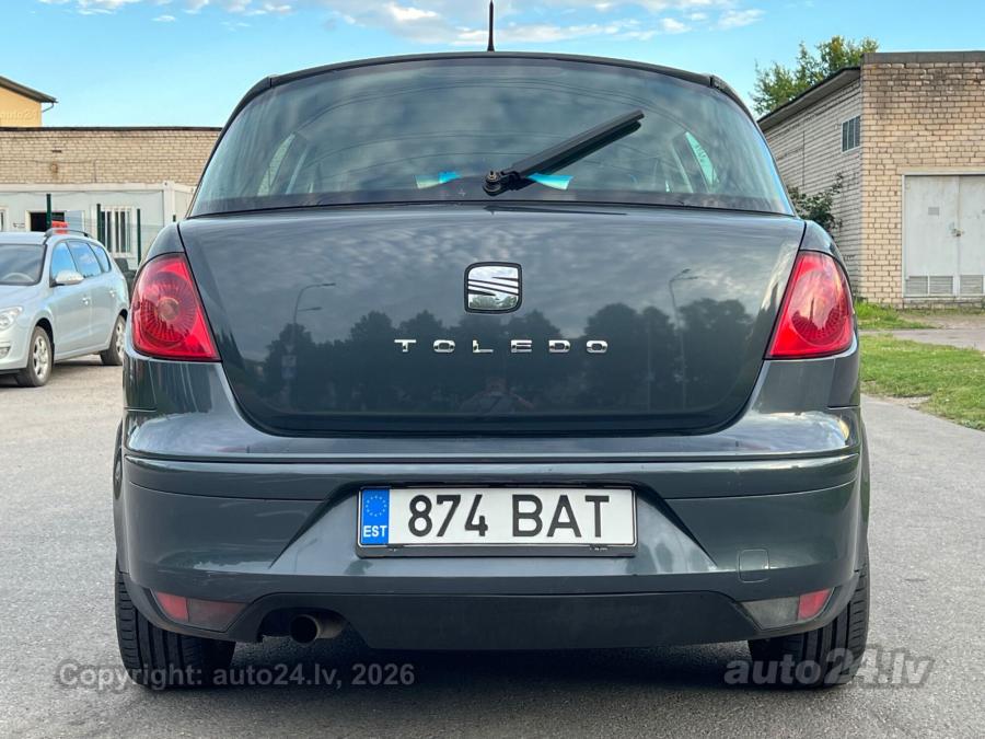 Pelēks SEAT Toledo 2008 Narva, ar dzinēja tilpumu 1.90 L un nobraukumu 200 tūkst. km par 1499 €, foto 5 vietnē AUTOMOTO.COM.LV