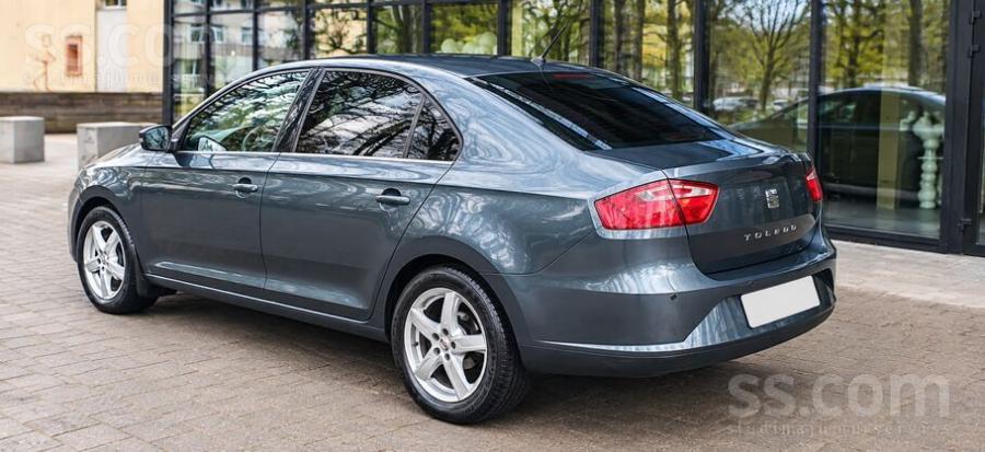 Grey SEAT Toledo 2017 in Riga, with an engine capacity of 1.20 L and mileage of 236 thousand km for 4960 €, photo 3 on AUTOMOTO.COM.LV