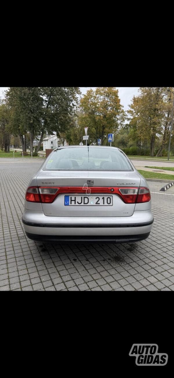 Pelēks SEAT Toledo 2001 Ukmergė, ar dzinēja tilpumu 1.90 L un nobraukumu 328 tūkst. km par 1450 €, foto 6 vietnē AUTOMOTO.COM.LV