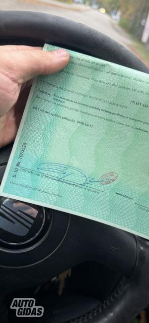 Pelēks SEAT Toledo 2001 Ukmergė, ar dzinēja tilpumu 1.90 L un nobraukumu 328 tūkst. km par 1450 €, foto 9 vietnē AUTOMOTO.COM.LV