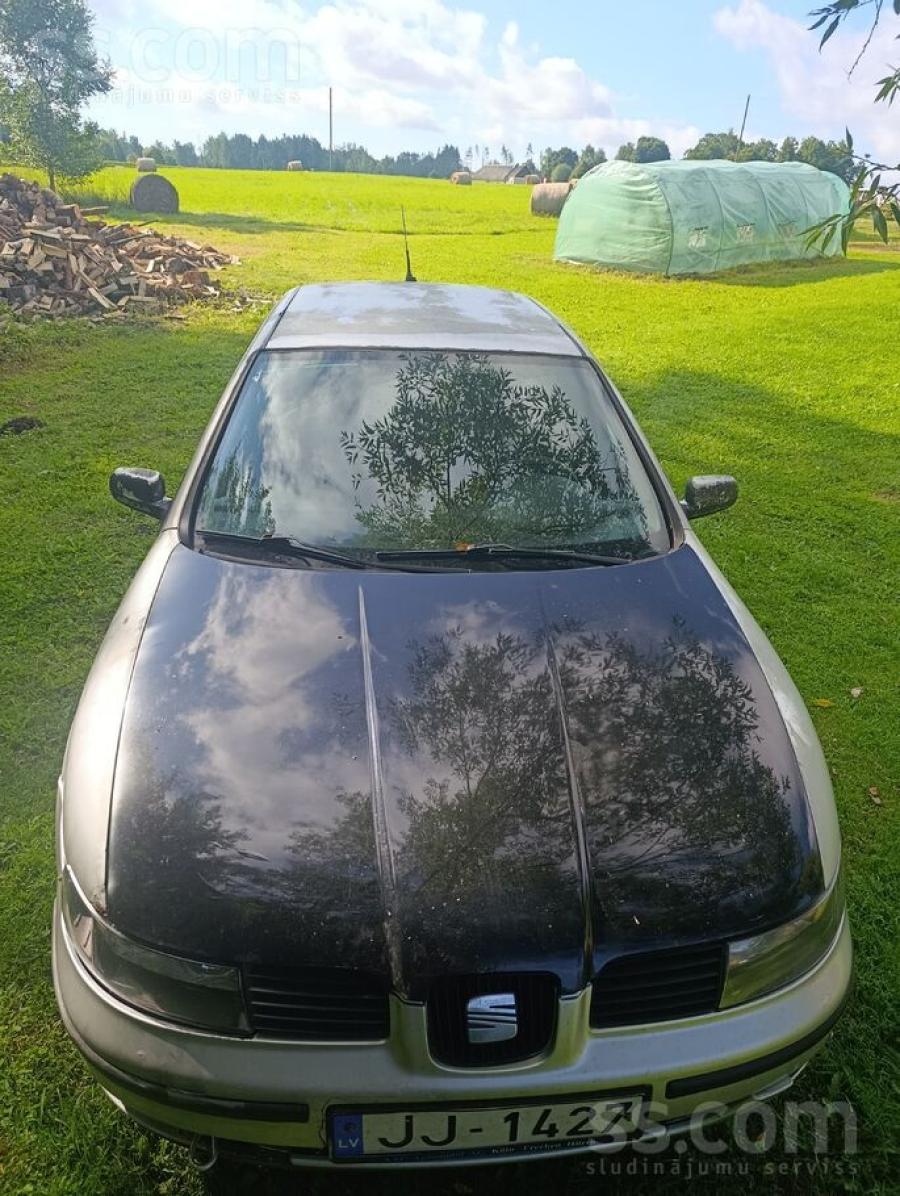 Grey SEAT Toledo 2002 in Cesis, with an engine capacity of 1.90 L and mileage of 426 thousand km for 1200 €, photo 1 on AUTOMOTO.COM.LV