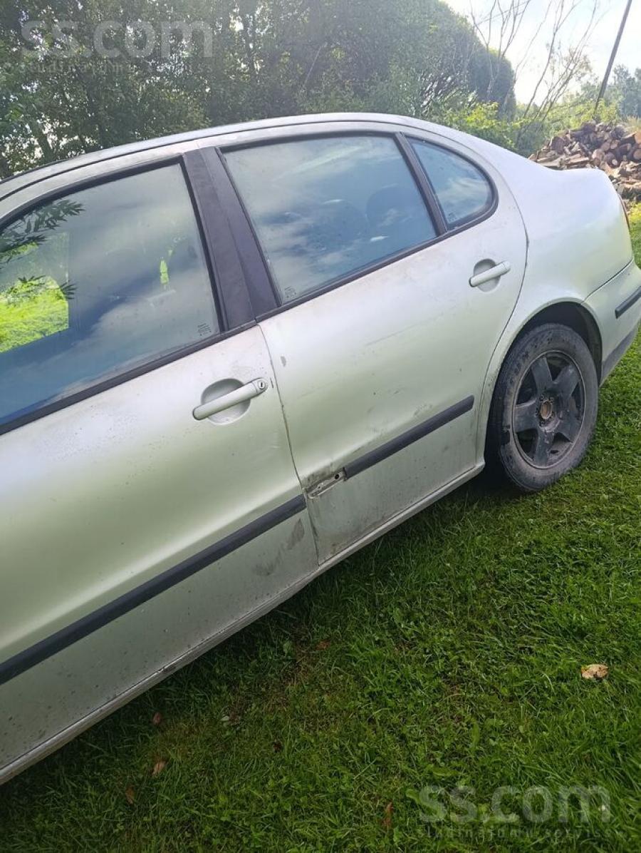Grey SEAT Toledo 2002 in Cesis, with an engine capacity of 1.90 L and mileage of 426 thousand km for 1200 €, photo 7 on AUTOMOTO.COM.LV