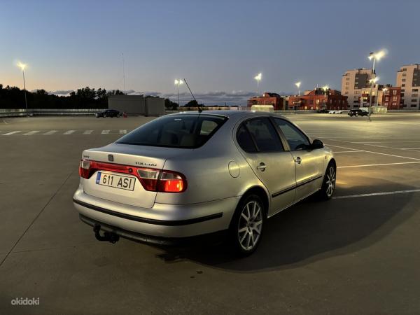 Grey SEAT Toledo 2003 in Tallinn, with an engine capacity of 1.90 L and mileage of 430 thousand km for 899 €, photo 10 on AUTOMOTO.COM.LV