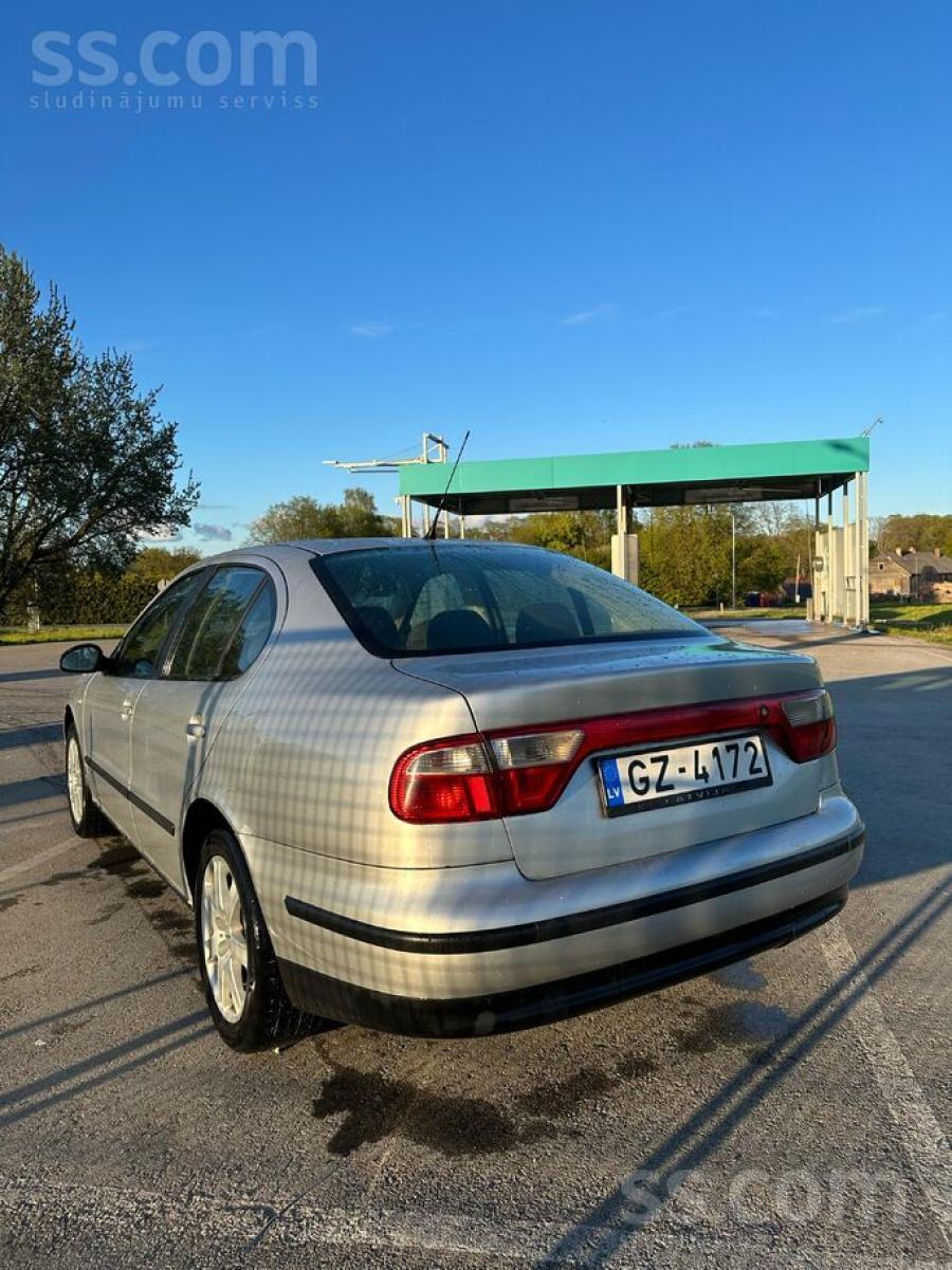 Pelēks SEAT Toledo 2004 Bauska, ar dzinēja tilpumu 1.90 L un nobraukumu 316 tūkst. km par 850 €, foto 5 vietnē AUTOMOTO.COM.LV