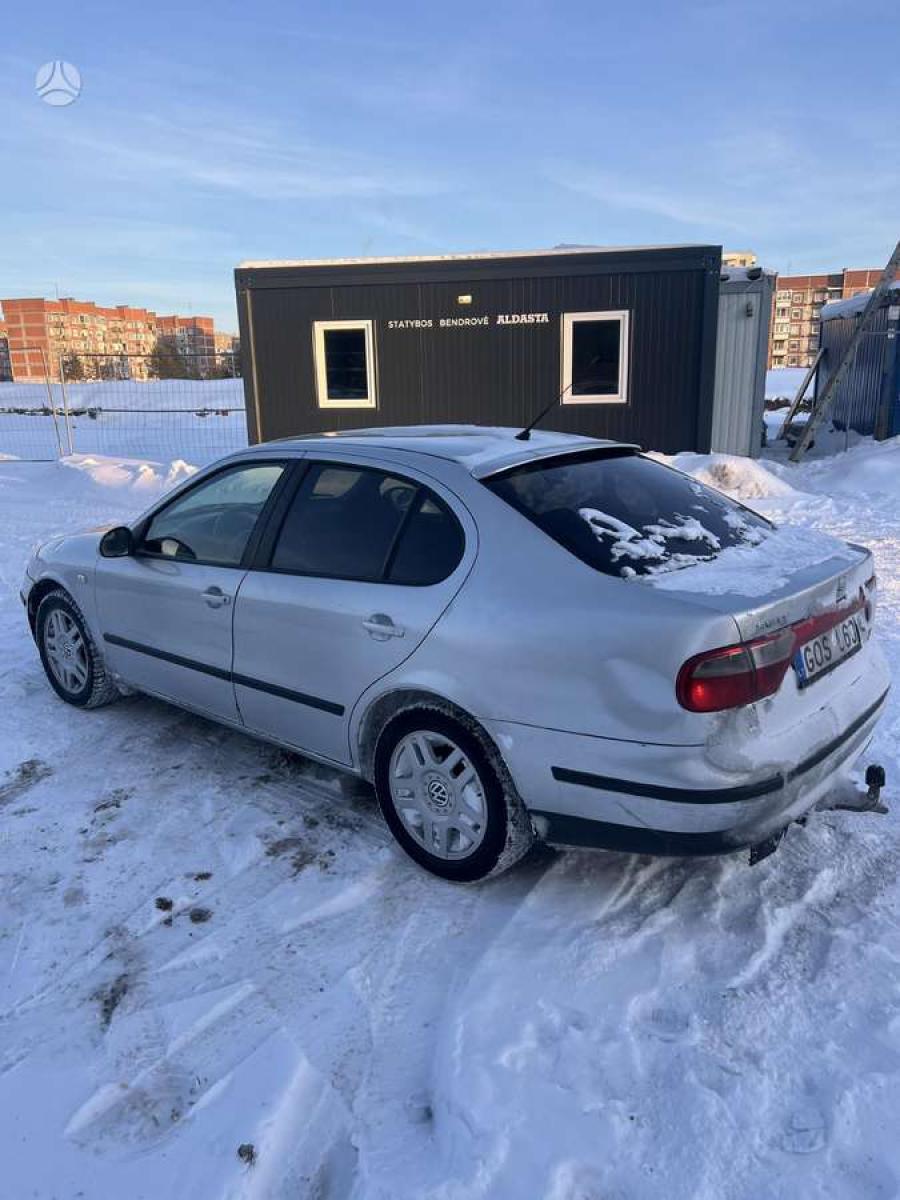 Grey SEAT Toledo 2004 in Gargzdai, with an engine capacity of 1.90 L and mileage of 250 thousand km for 900 €, photo 4 on AUTOMOTO.COM.LV