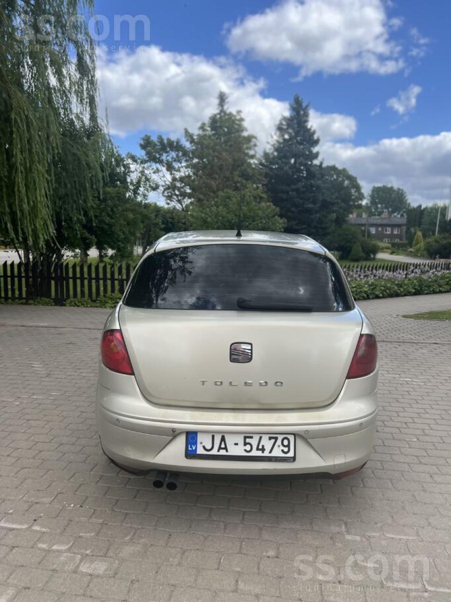 SEAT Toledo 2005 Bauska, ar dzinēja tilpumu 2.00 L un nobraukumu 396 tūkst. km par 1800 €, foto 4 vietnē AUTOMOTO.COM.LV