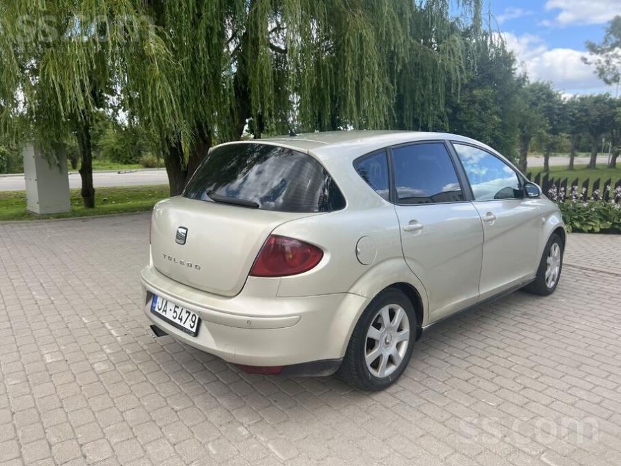 SEAT Toledo 2005 Bauska, ar dzinēja tilpumu 2.00 L un nobraukumu 396 tūkst. km par 1800 €, foto 5 vietnē AUTOMOTO.COM.LV