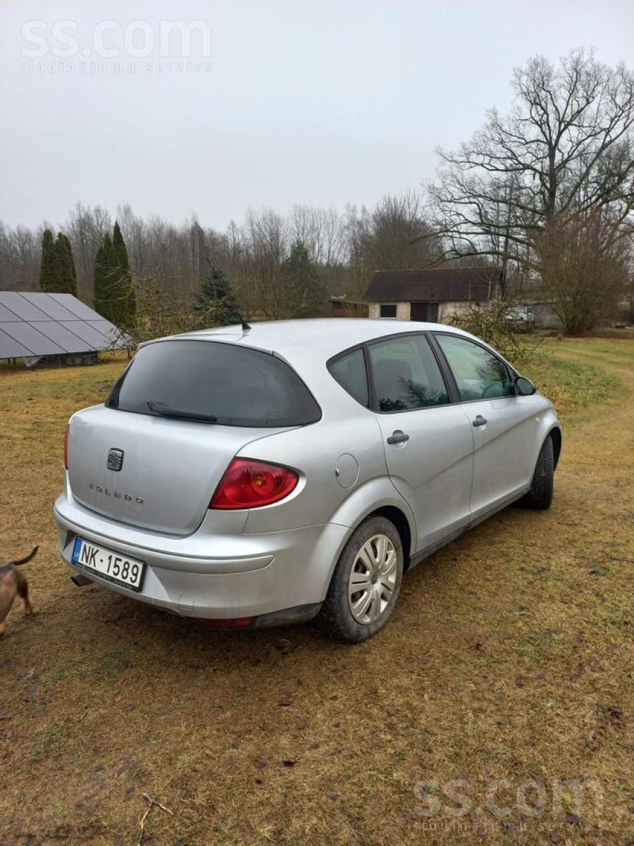 SEAT Toledo 2006 Bauska, ar dzinēja tilpumu 1.60 L un nobraukumu 182 tūkst. km par 1750 €, foto 4 vietnē AUTOMOTO.COM.LV