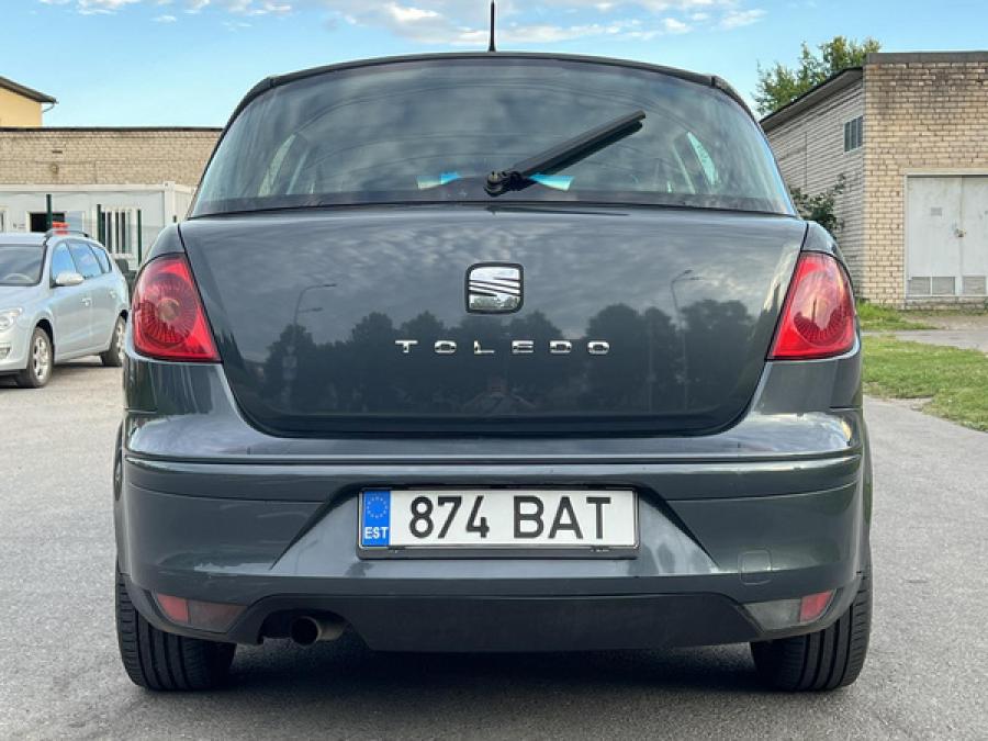SEAT Toledo 2008 in Narva, with an engine capacity of 1.90 L and mileage of 204 thousand km for 1499 €, photo 9 on AUTOMOTO.COM.LV