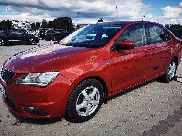 Red SEAT Toledo 2014 in Vilnius, with an engine capacity of 1.39 L and mileage of 161 thousand km for 5555 €, photo 2 on AUTOMOTO.COM.LV