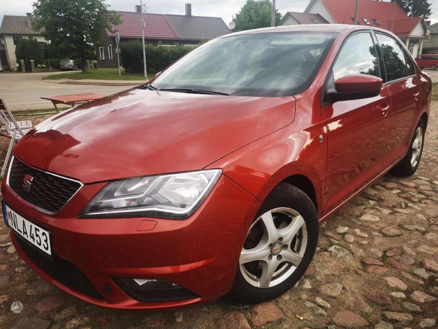 Red SEAT Toledo 2014 in Vilnius, with an engine capacity of 1.40 L and mileage of 161 thousand km for 5750 €, photo 14 on AUTOMOTO.COM.LV