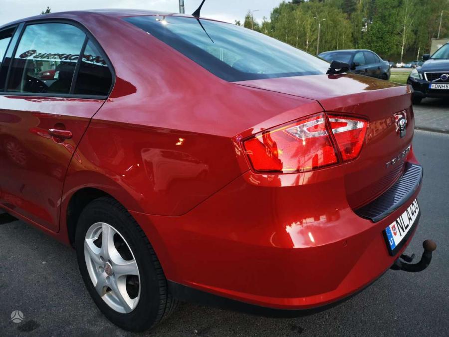 Red SEAT Toledo 2014 in Vilnius, with an engine capacity of 1.40 L and mileage of 161 thousand km for 5750 €, photo 15 on AUTOMOTO.COM.LV