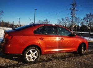 Red SEAT Toledo 2014 in Vilnius, with an engine capacity of 1.40 L and mileage of 161 thousand km for 5555 €, photo  on AUTOMOTO.COM.LV