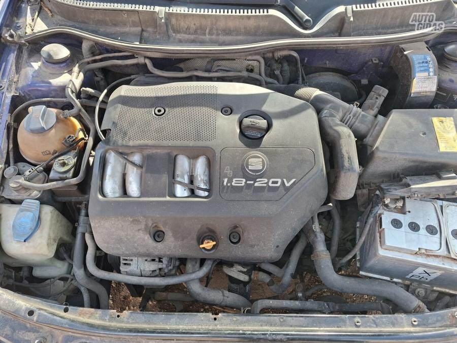 SEAT Toledo 2000 in Vilnius, with an engine capacity of 1.80 L and mileage of 290 thousand km for 400 €, photo 6 on AUTOMOTO.COM.LV