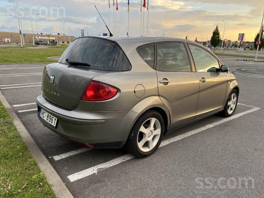 SEAT Toledo 2004 Rīga, ar dzinēja tilpumu 2.00 L un nobraukumu 225 tūkst. km par 950 €, foto 5 vietnē AUTOMOTO.COM.LV