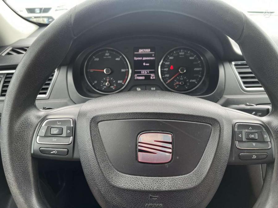 Balts SEAT Toledo 2013 Tauragė, ar dzinēja tilpumu 1.60 L un nobraukumu 271 tūkst. km par 3200 €, foto 15 vietnē AUTOMOTO.COM.LV