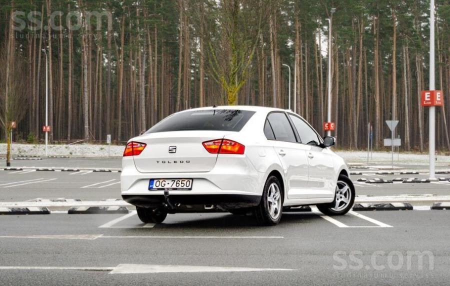 Balts SEAT Toledo 2018 Rīga, ar dzinēja tilpumu 1.00 L un nobraukumu 85 tūkst. km par 6590 €, foto 6 vietnē AUTOMOTO.COM.LV