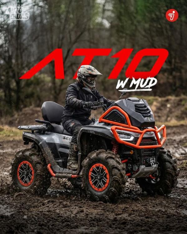 Segway AT10 WL 2026 in Kaunas, with an engine capacity of 1.00 L and mileage of 0 thousand km for 13199 €, photo 1 on AUTOMOTO.COM.LV