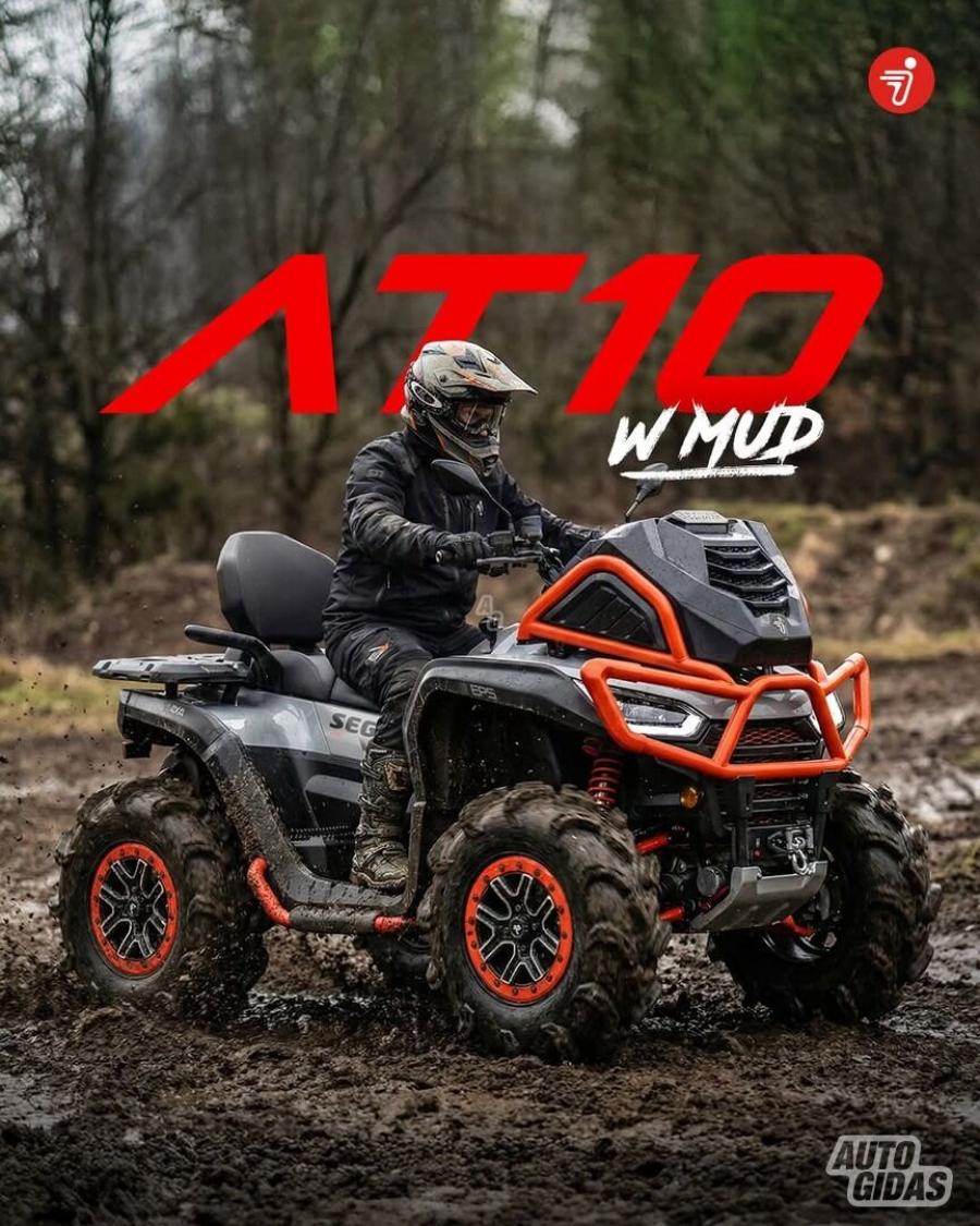 Segway AT10 WL 2026 Viļņa, ar dzinēja tilpumu 1.00 L un nobraukumu 0 tūkst. km par 13199 €, foto 1 vietnē AUTOMOTO.COM.LV