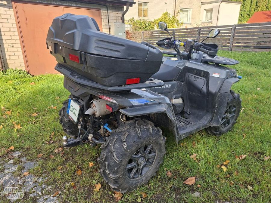 Melns Segway Snarler AT5 L 2024 Klaipėda, ar dzinēja tilpumu 0.50 L un nobraukumu 5 tūkst. km par 5300 €, foto 3 vietnē AUTOMOTO.COM.LV