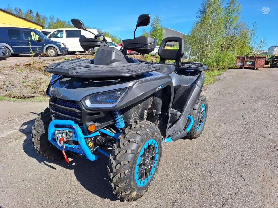 Black Segway Snarler AT6 L 2022 in Marijampole, with an engine capacity of 0.57 L and mileage of 400 thousand km for 5300 €, photo 1 on AUTOMOTO.COM.LV
