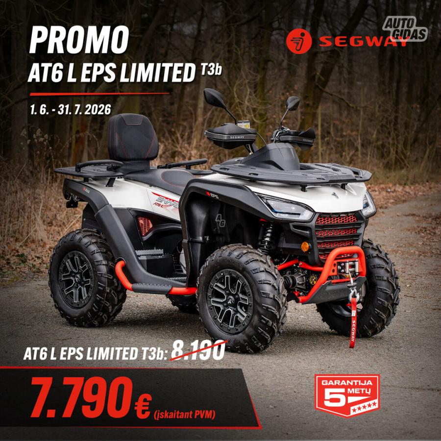 Segway Snarler AT6 L 2026 in Vilnius, with an engine capacity of 0.60 L and mileage of 0 thousand km for 7690 €, photo 1 on AUTOMOTO.COM.LV