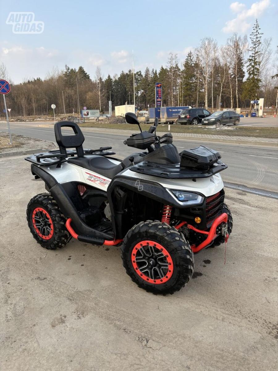 White Segway Snarler AT6 L 2022 in Vilnius, with an engine capacity of 0.60 L and mileage of 4 thousand km for 6200 €, photo 1 on AUTOMOTO.COM.LV