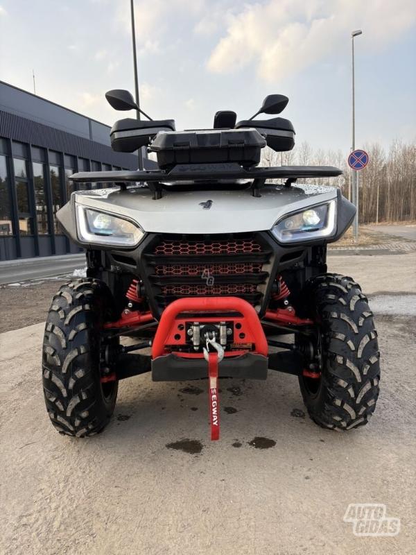 White Segway Snarler AT6 L 2022 in Vilnius, with an engine capacity of 0.60 L and mileage of 4 thousand km for 6200 €, photo 2 on AUTOMOTO.COM.LV