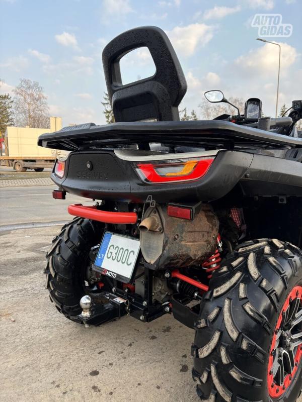 White Segway Snarler AT6 L 2022 in Vilnius, with an engine capacity of 0.60 L and mileage of 4 thousand km for 6200 €, photo 3 on AUTOMOTO.COM.LV
