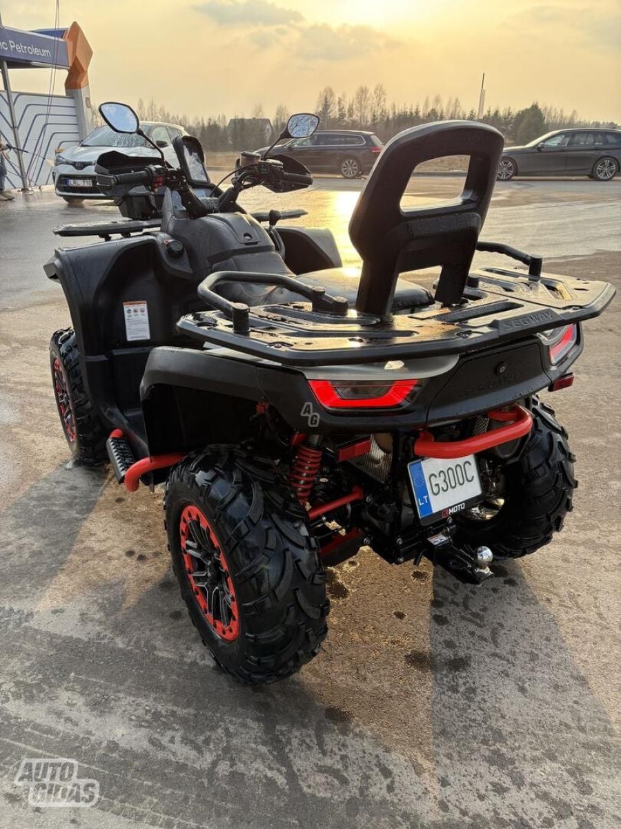 White Segway Snarler AT6 L 2022 in Vilnius, with an engine capacity of 0.60 L and mileage of 4 thousand km for 6200 €, photo 11 on AUTOMOTO.COM.LV