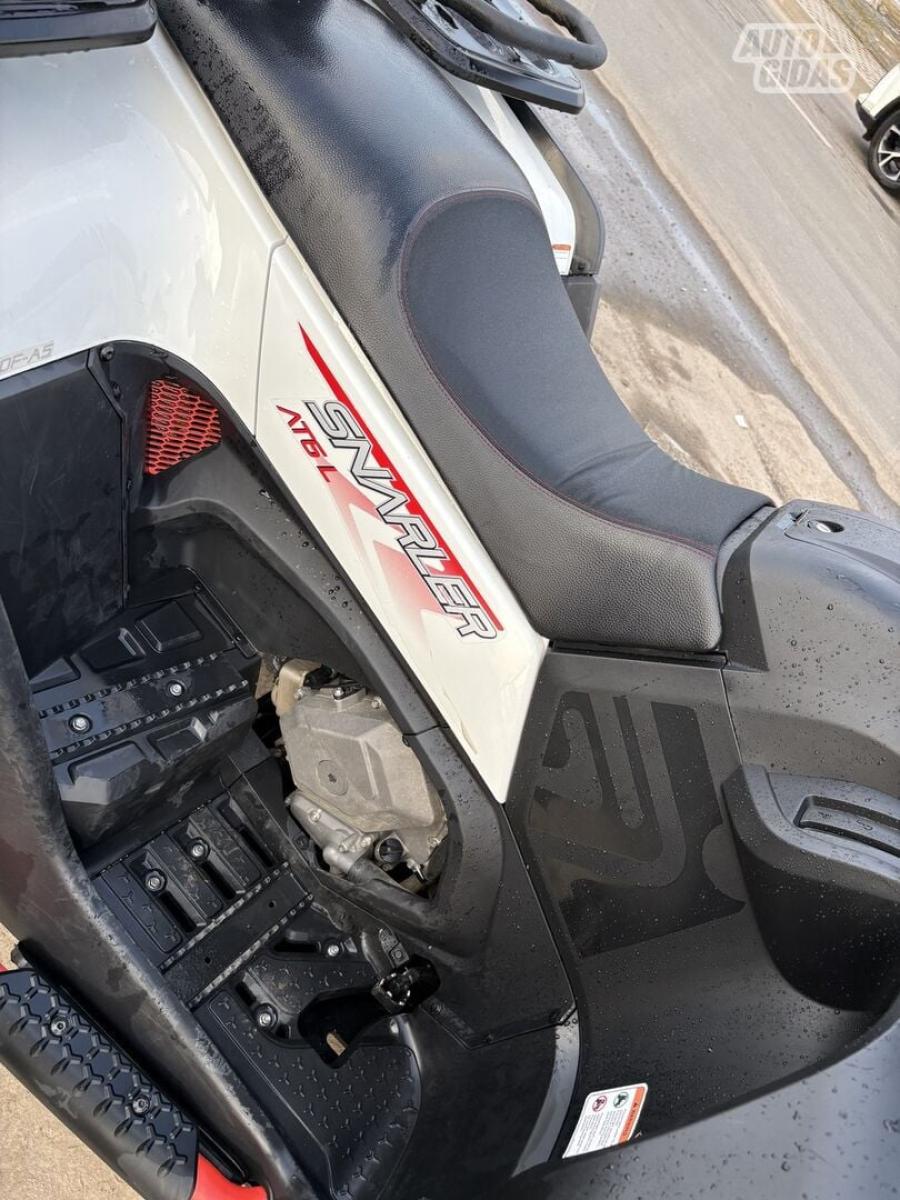 White Segway Snarler AT6 L 2022 in Vilnius, with an engine capacity of 0.60 L and mileage of 4 thousand km for 6200 €, photo 15 on AUTOMOTO.COM.LV