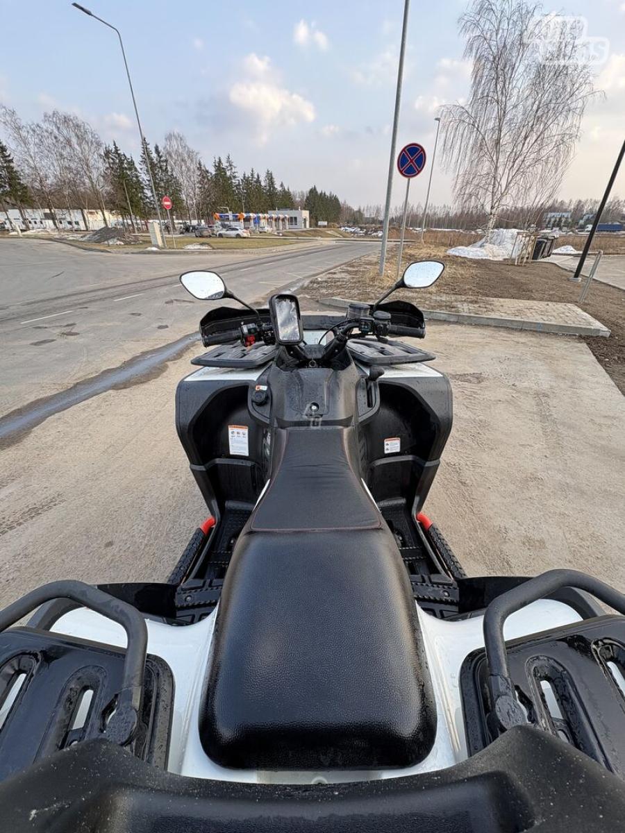 White Segway Snarler AT6 L 2022 in Vilnius, with an engine capacity of 0.60 L and mileage of 4 thousand km for 6200 €, photo 18 on AUTOMOTO.COM.LV