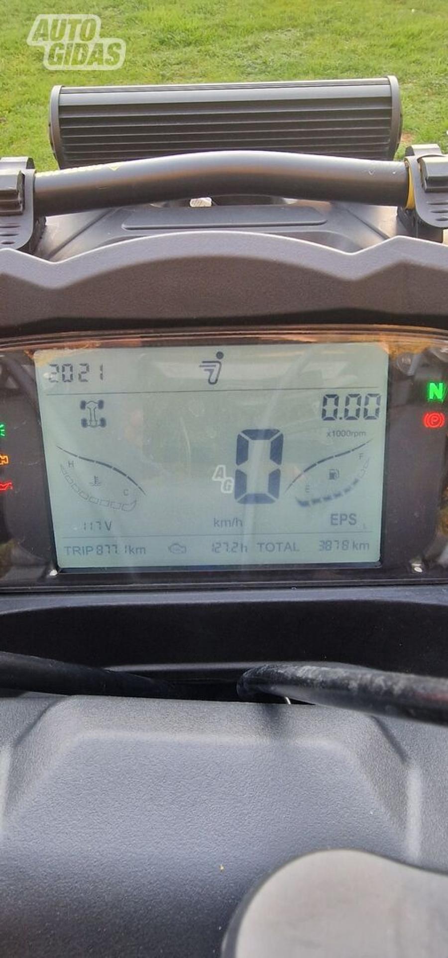 White Segway Snarler AT6 L 2023 in Siauliai, with an engine capacity of 0.60 L and mileage of 4 thousand km for 6200 €, photo 5 on AUTOMOTO.COM.LV