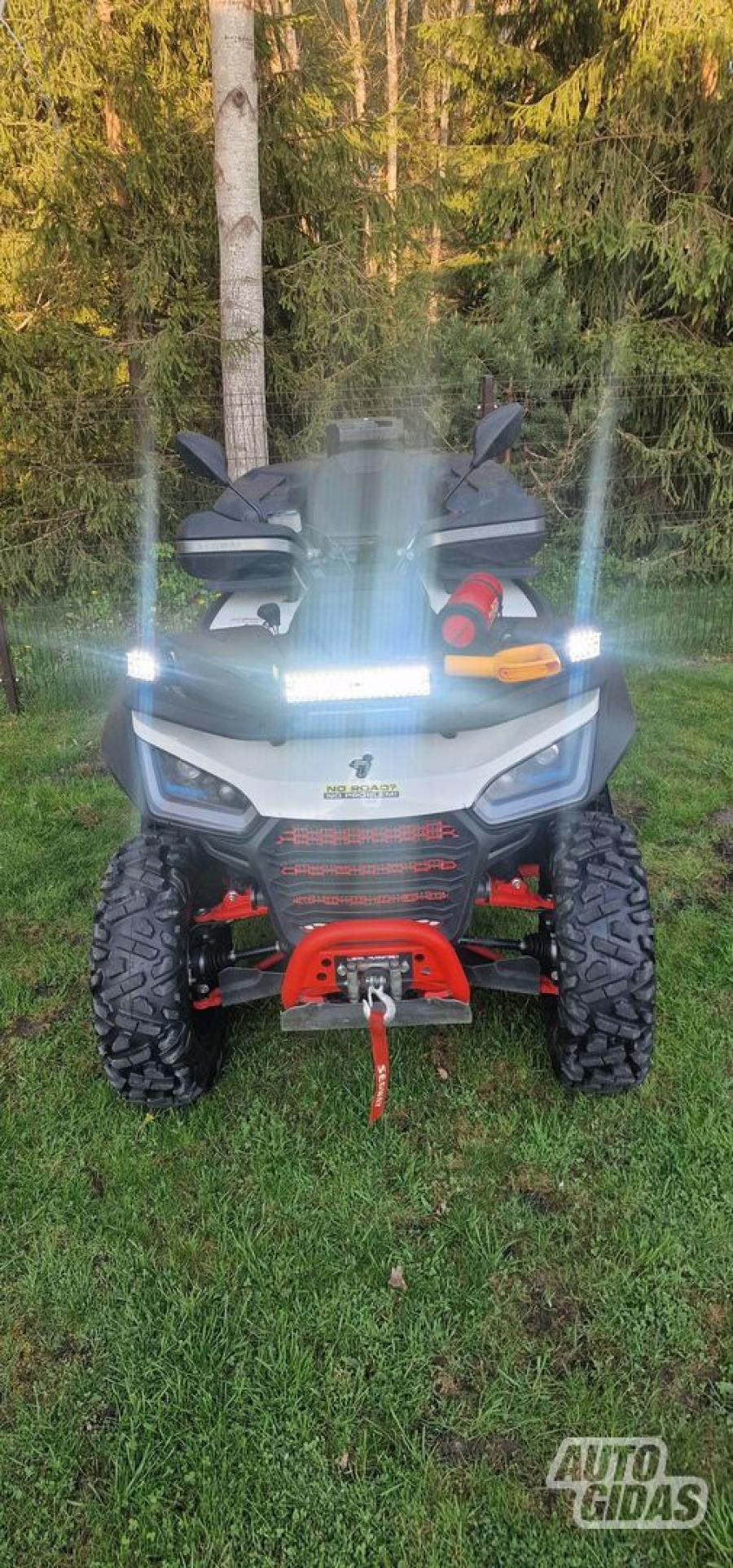 White Segway Snarler AT6 L 2023 in Siauliai, with an engine capacity of 0.60 L and mileage of 4 thousand km for 6200 €, photo 12 on AUTOMOTO.COM.LV