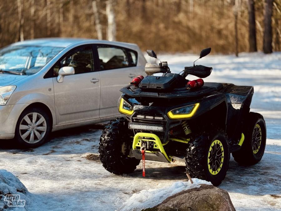 Black Segway Snarler AT6 S 2022 in Vilnius, with an engine capacity of 0.60 L and mileage of 4 thousand km for 6500 €, photo 4 on AUTOMOTO.COM.LV