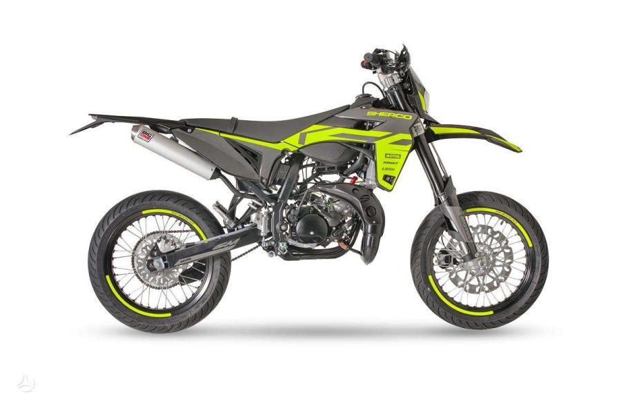 Sherco 50 SM-RS 2024 Marijampole, ar dzinēja tilpumu 49.00 L un nobraukumu 1 tūkst. km par 3950 €, foto 2 vietnē AUTOMOTO.COM.LV