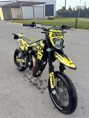 Yellow Sherco 50 SM-RS 2024 in Kretinga, with an engine capacity of 49.00 L and mileage of 0 thousand km for 2700 €, photo  on AUTOMOTO.COM.LV