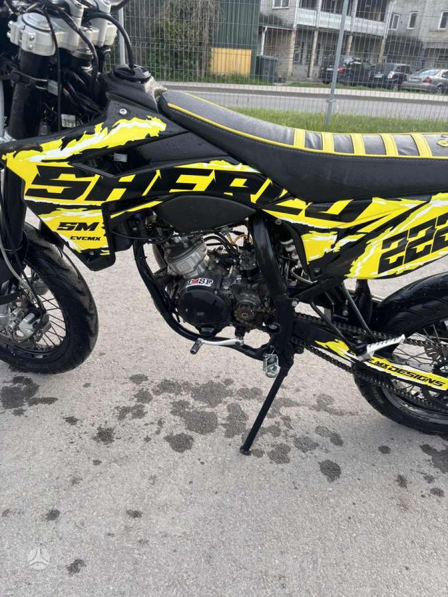Желтый Sherco 50 SM-RS 2024 в Кретинга, объемом двигателя 49.00 л и пробегом 0 тыс. км за 2700 €, фото 8 на AUTOMOTO.COM.LV