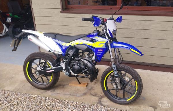 Blue Sherco SM 2025 in Pasvalys, with an engine capacity of 0.05 L and mileage of 746 thousand km for 1899 €, photo 1 on AUTOMOTO.COM.LV