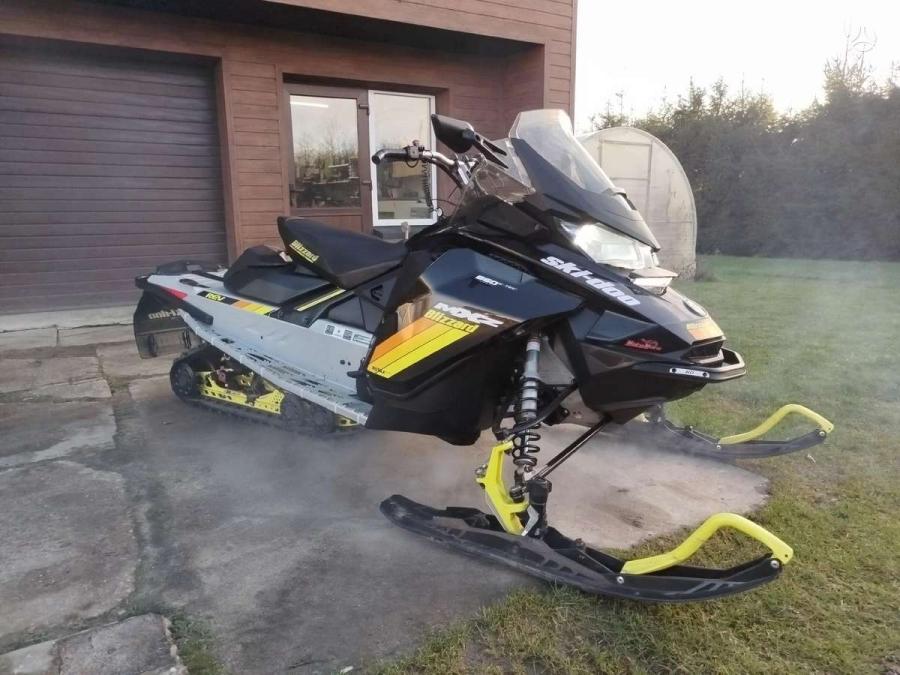 Dzeltens Ski Doo MXZ 2019 Šilutė, ar dzinēja tilpumu 0.85 L un nobraukumu 12 tūkst. km par 9000 €, foto 1 vietnē AUTOMOTO.COM.LV