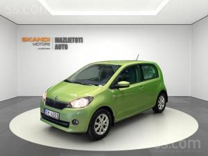 Green Skoda Citigo 2016 in Riga, with an engine capacity of 1.00 L and mileage of 47 thousand km for 3990 €, photo  on AUTOMOTO.COM.LV